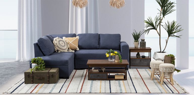 Sala Modular Izquierda Anya New Azul